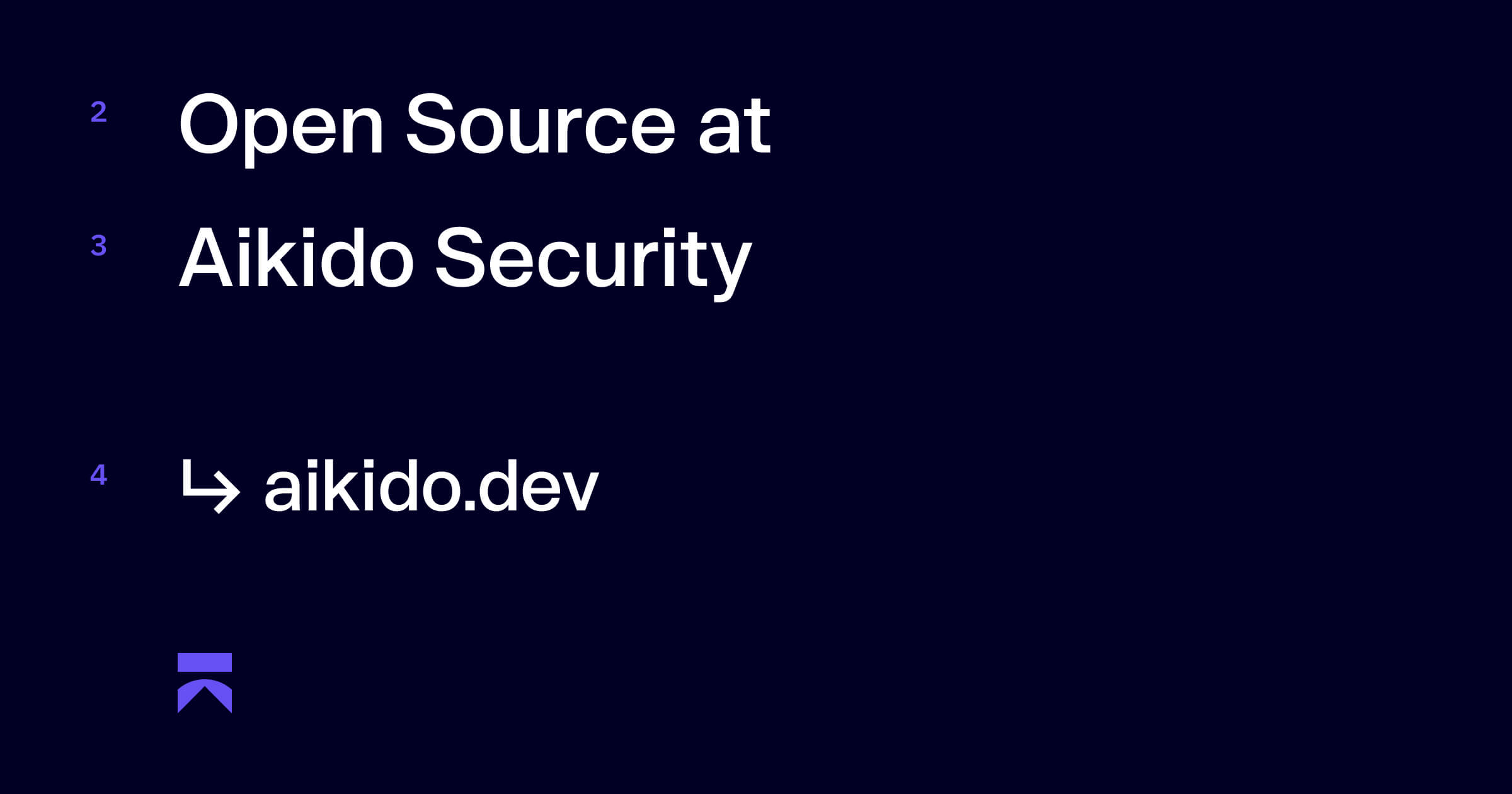 Open Source - Aikido Security